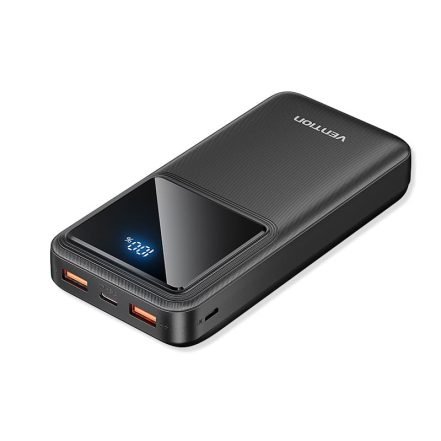 Vention 20000mAh Power Bank (Micro-USB + USB-C + USB-A + USB-A) 22.5W ...